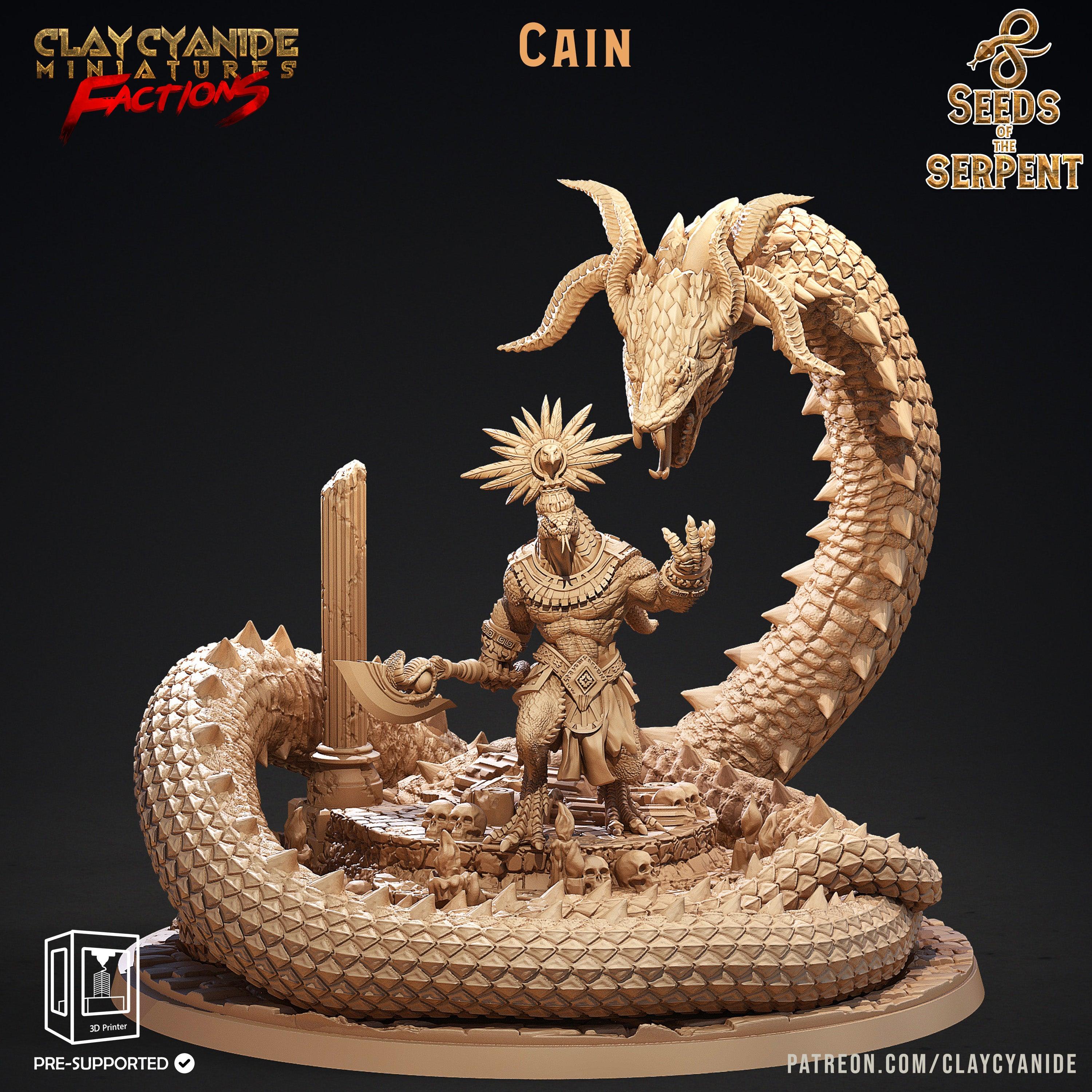 3D Printed Clay Cyanide Seeds of the Serpent Factions Tribes Wargrounds ...