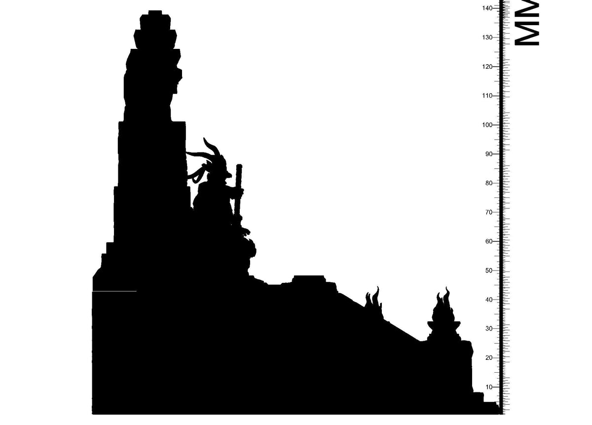 3D Printed Clay Cyanide Huitzilopochtli Pantheon of Aztecs Ragnarok D&D ...